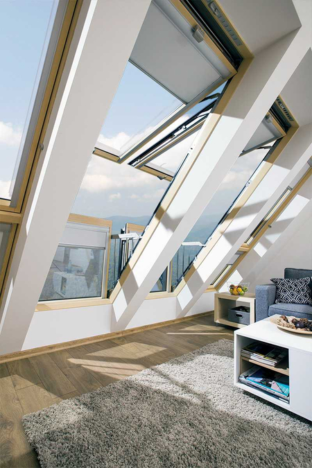 Балкон окно, мансардное окно FAKRO chodirdagi balkon oynasi  94x225