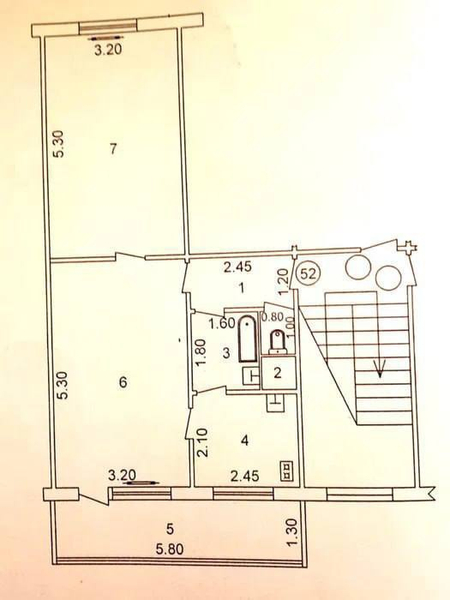 Авиасозлар 2, 2в3 комнаты 3/4 этаж