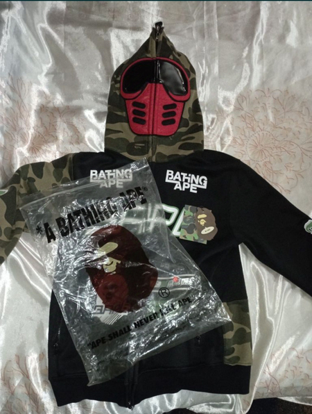 Кофта Bape в хорошем качестве редкая расцветка