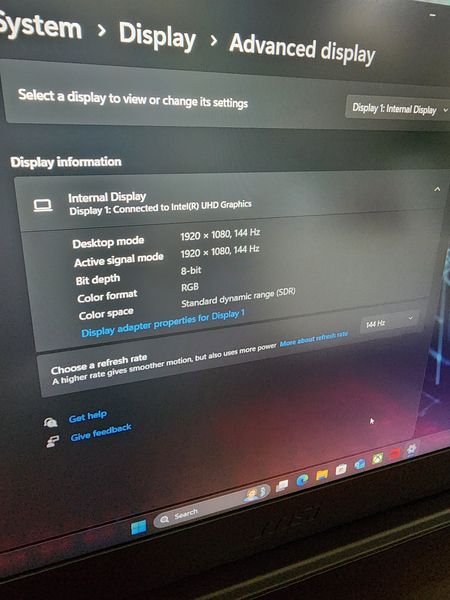Продаётся игравой ноутбук MSI GF63 Thin 10UD полный комплект!