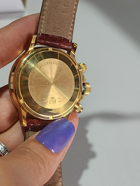 Мужские золотые часы  LORENZ. 70 грам
