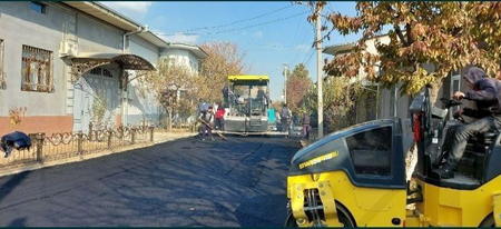 Тошкент шаҳри ва Тошкент вилоятида асфалт ётқизиш