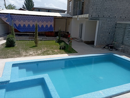 Oq-tosh Oilaviy dacha. Basseyn 9×4
