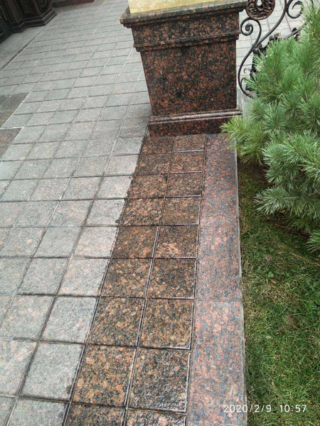 Чистка брусчатки, полировка, удаление пятен, защита мрамора, гранита