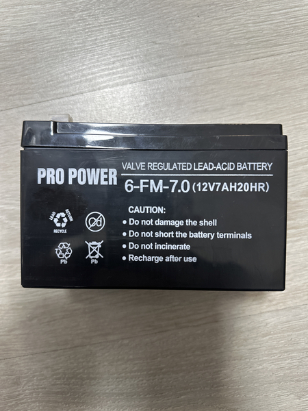 Аккумулятор 7А/12V для UPS и систем сигнализации