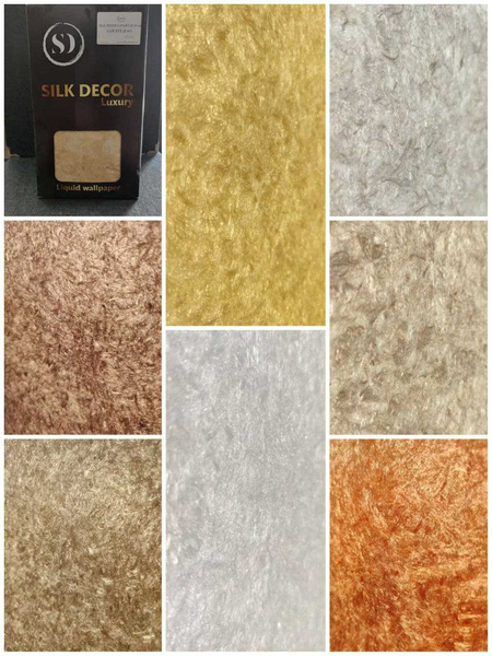 Жидкие обои Silk Decor