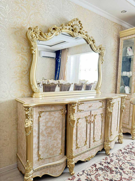 Люкс мебель комплекти (комод ва горка)