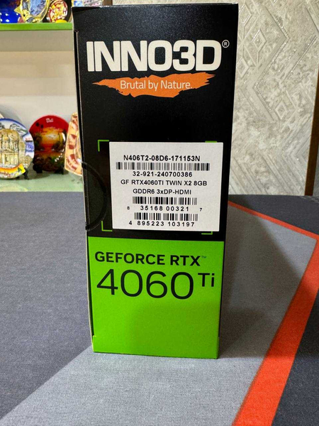 INNO3D GeForce RTX™ 4060 Ti 8GB TWIN X2