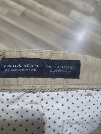 Брюки стрейч хлопок 30размер.Zara