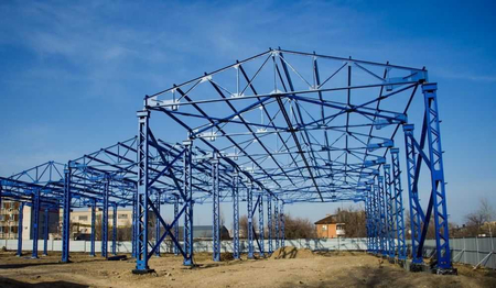 Metallkonstruksiya | Angar | Zavod | Montaj sendvich panel