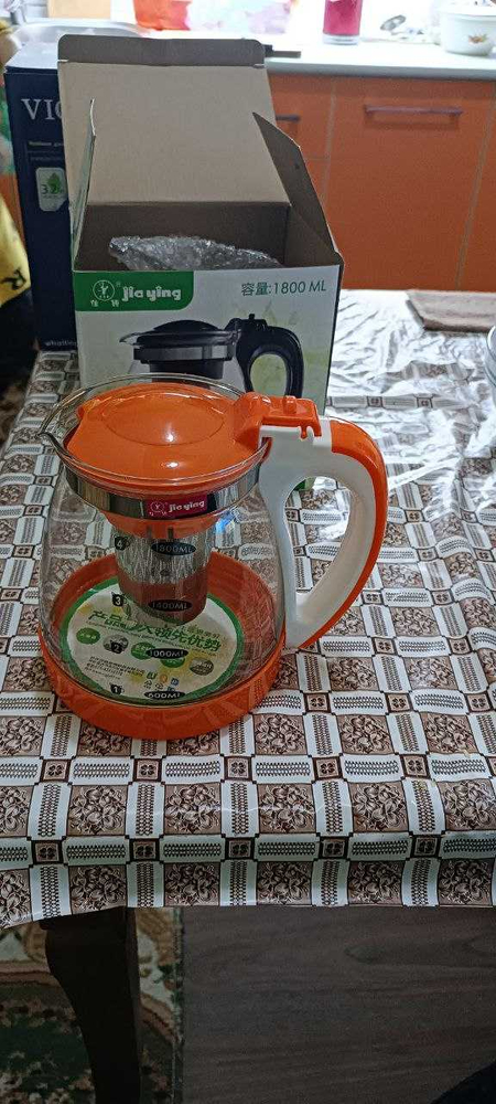 Новый стеклянный чайник 1,8 л
