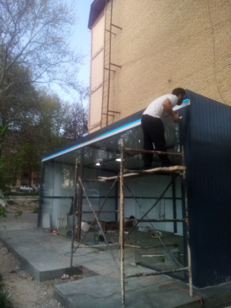 Кучма дукон ва  металлоконструкция