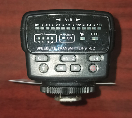 фотовспышка Canon Speedlite 430EX II  и трансмиттер Yangnou ste 2