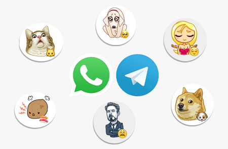Telegram uchun animatsion stikerlar