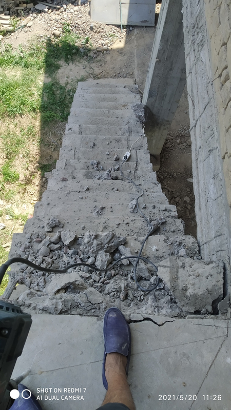 Перфаратир алмазным калонка