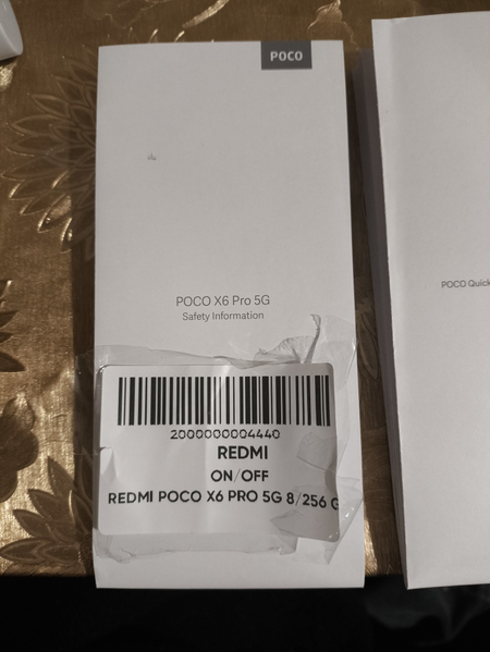 POCO X6 Pro5G Grey 8GB RAM 256GB ROM  срочна СОТИЛАДИ