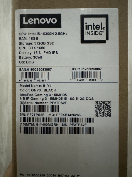 Lenovo ideapad gaming