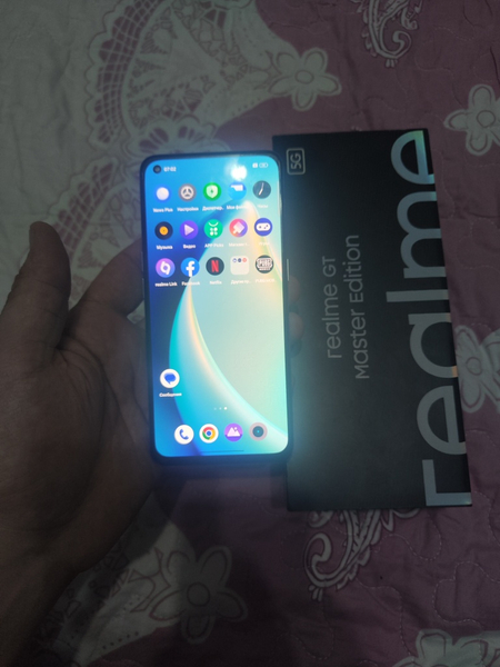 Realme GT Master Edition 5G Igravoy Flagman Karobka Sastayani Otlichni