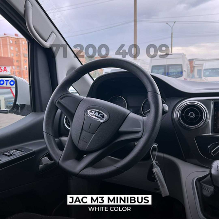 JAC M3 PLUS minibus endilikda kutishingizga hojat yo'q