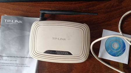 TP LINK Модем Роутер TL-WR741ND