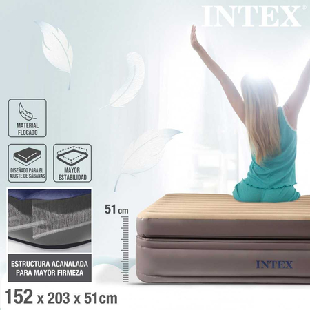 Надувной Кровать. Intex152x203x51 Доставка бесплатно