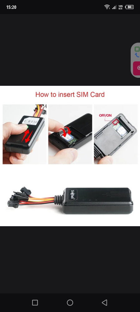GPS Tracker автомобиль мотоцикл итд