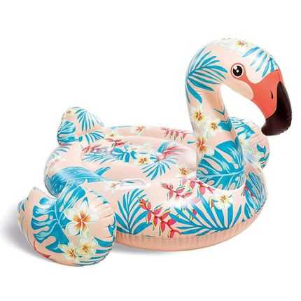 Надувной матрас-плот для плавания Flamingo