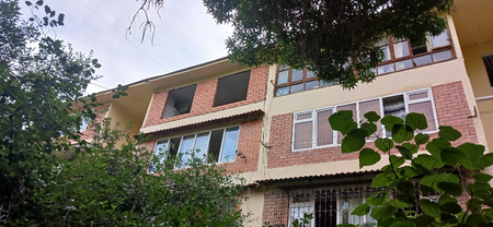 Kladka balkon balkonga g'isht teramiz