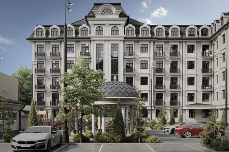 (M) Новостройка с Ипотекой Рохат круг 1+1 70 кв.м 34,800