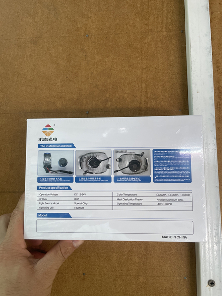 Y7D H4 mini lens Dalne blejne
