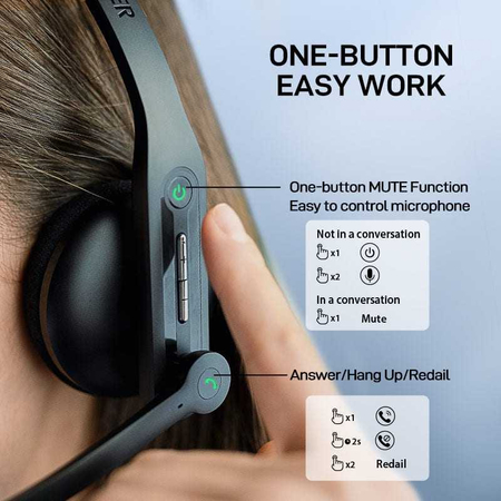 продам новый моно наушник Edifier CC200 для коол-центра/С ДОСТАВКОЙ