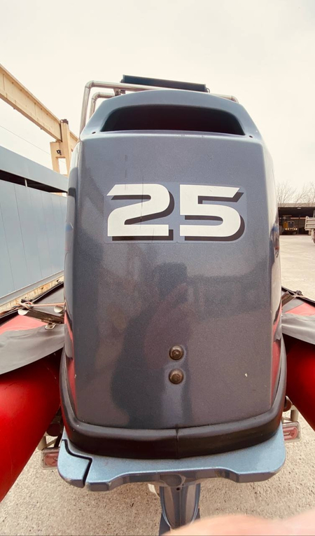 Лодка из ПВХ с мотором Yamaha 25