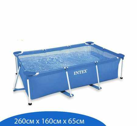 Скидки. бассейн 220х150х60см каркасный