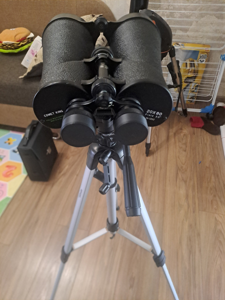 Бинокль японский comet king 20 x 80 с штативом