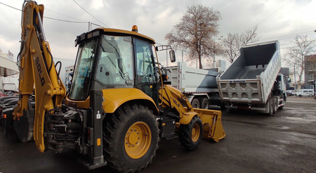 Экскаватор погрузчик SDLG B877F (петушок) новый счет справка