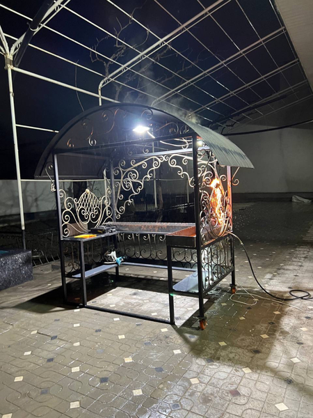 Shashlik pishirish uchun mangallar pad zakas yasab beramiz