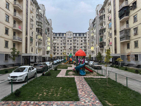 Сотилади 3 хона, янги евроремонт, новостройка, орентир Сампи.
