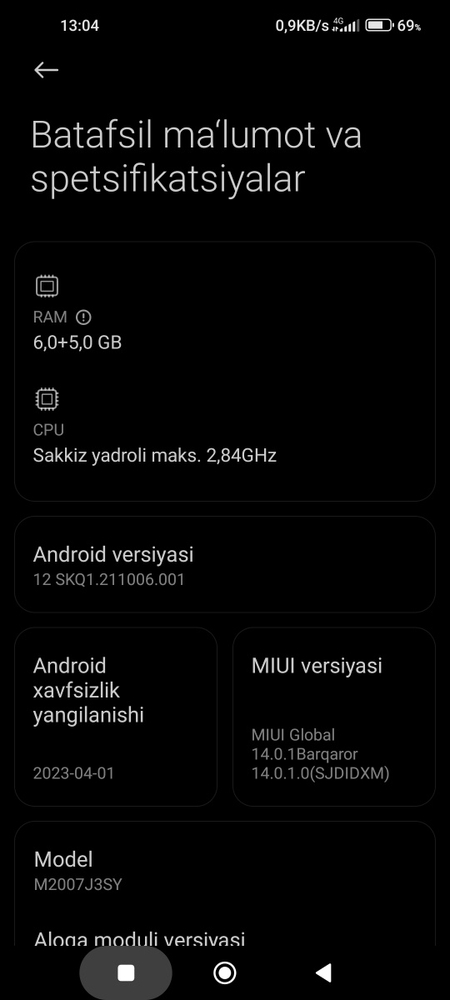 Xiaomi MI 10T 5G