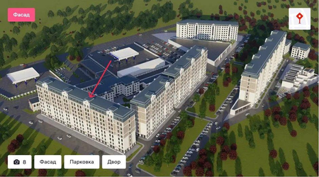 Срочно продаётся квартира в новостройке