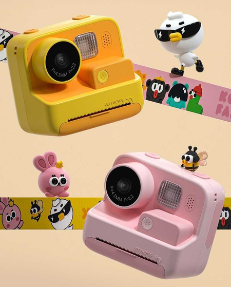 Фотоаппарат детский Koool Family K27 Print Camera с мгновенным фото