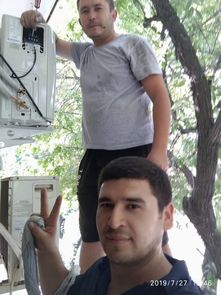 Konditsioner remont ustanovka praflatika zapravka frion