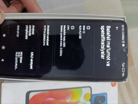 Xiaomi REDMI 12c sotiladi.