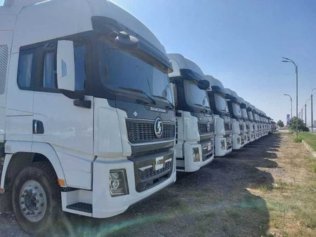 Тягач газовый SHAANXI-MAN SHACMAN X5000 с полуприцеп в наличии, таййор