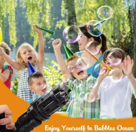 Bolajonlar Uchun Gatling Buble Gun o'yinchog'i