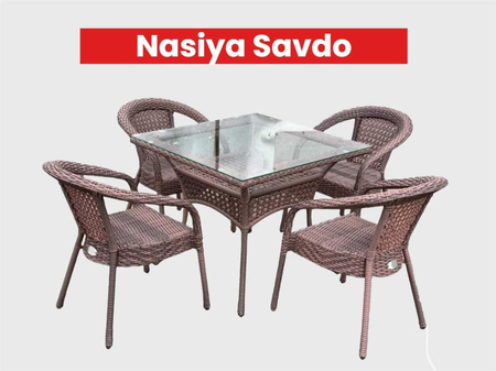 To’qima Stol-Stul Nasiya Savdoga / Плетеная мебель в рассрочку