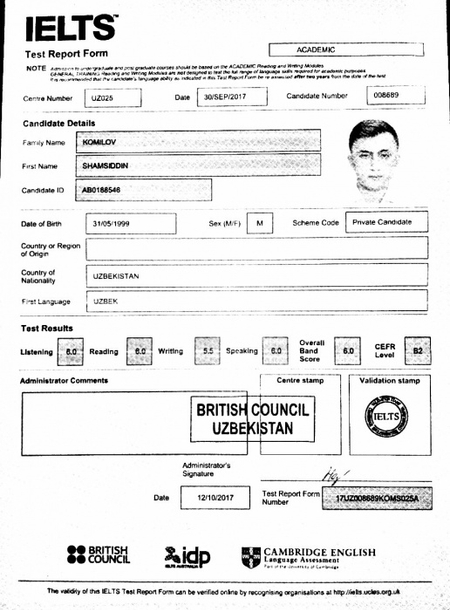 IELTS instructor (Get 7.5 and 8.0) !!!