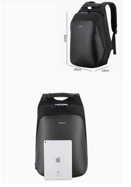 Многофункциональный мужской рюкзак с зарядкой через USB.
