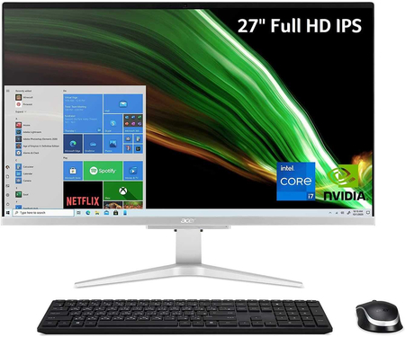 Моноблок Acer Aspire C27  Core i7-1165G7/8GB/1TB/ MX 330 /27'' FHD IPS