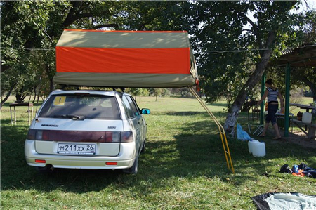 Авто палатка АП 1 на крышу авто