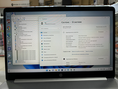 Pashti yangi hp core i5 11 avlod IRIS videokartalik holati ideal IT ga